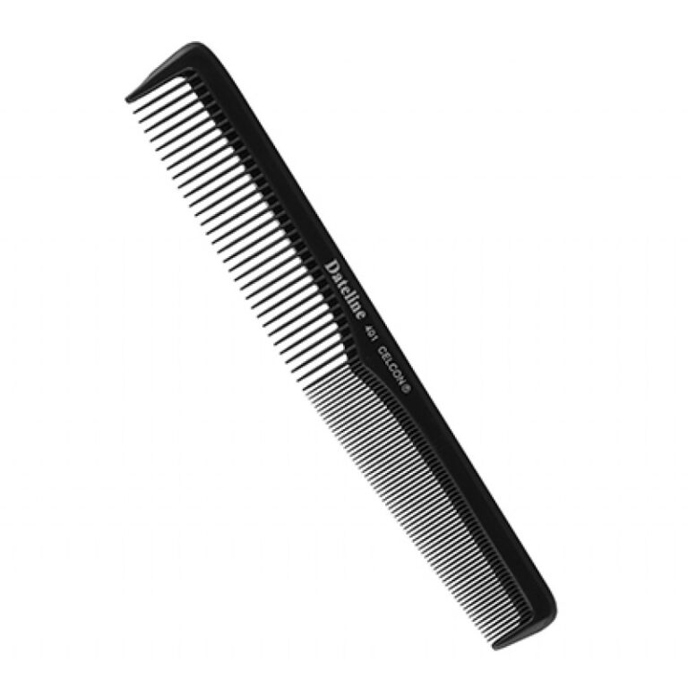 Dateline Professional Black Celcon Comb 401 – Coverall Hairdressing ...